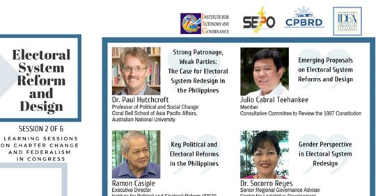 SESSION 2 HIGHLIGHTS| Electoral System Reform and Design